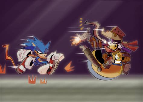 Sonic Vs Nack The Weasel Bang Bang Bararang By Davethesodaguy On Deviantart