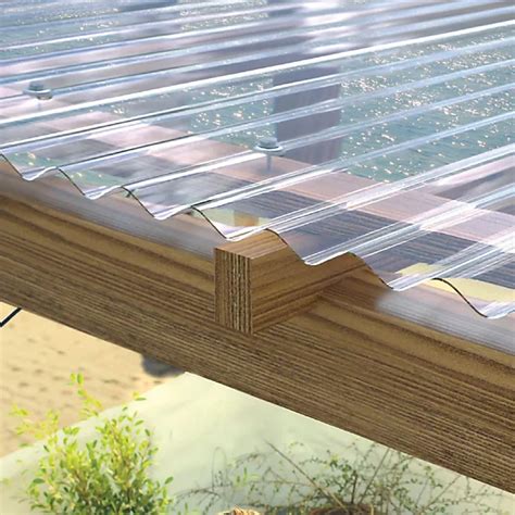 High Impact Suntuf Strong Clear Stormproof Corrugated Polycarbonate