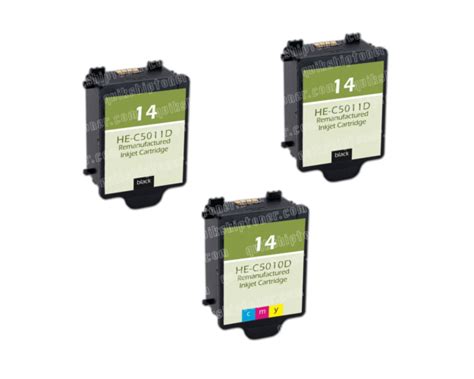 Hp Officejet 7115 2 Black And 1 Tricolor Inks Combo Pack