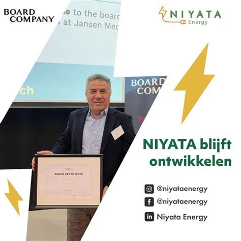 Niyata Energy Op Linkedin Niyata Energy Blijft Zich Op Ieder Vlak
