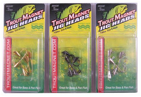 Lead Free Trout Magnet Jig Heads Trout Magnet