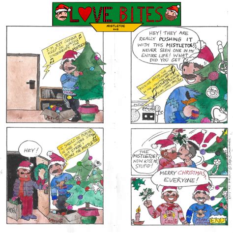 Mistletoe Love Bites Comics