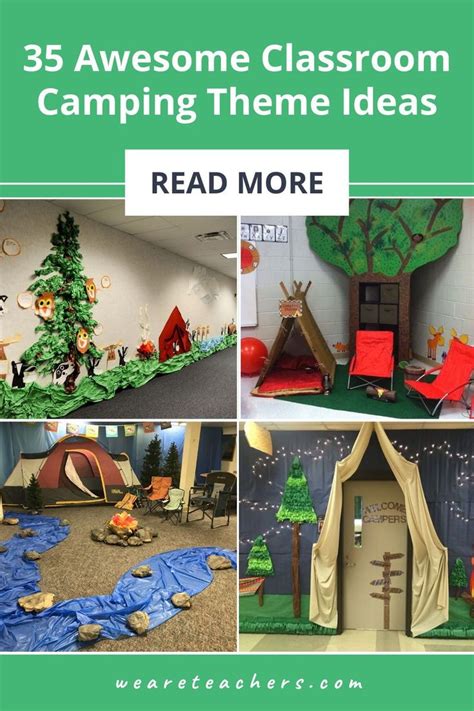 35 Brilliant Ideas For A Classroom Camping Theme In 2025 Diy