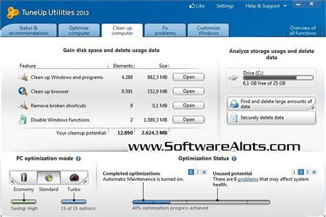 Tuneup Utilities 2013 Pc Software By Waniaaa Sep 2024 Medium