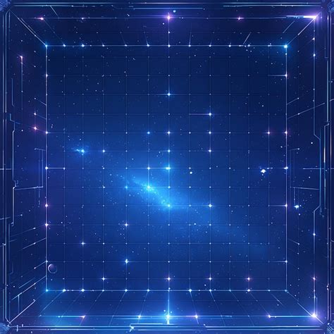 Premium Photo Quantum Grid The Fabric Of Spacetime Illustrated