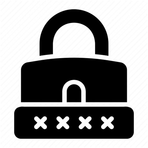 Password Otp Pin Code Passkey Security Protection Icon Download