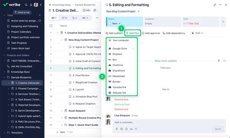 Attaching Files To Tasks Folders And Projects Wrike Help Center