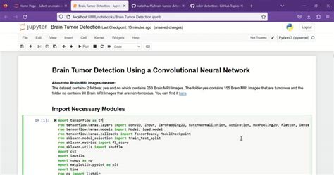 Natasha Pati On Linkedin Datascience Aiforhealthcare Innovationinmedicine Braintumordetection