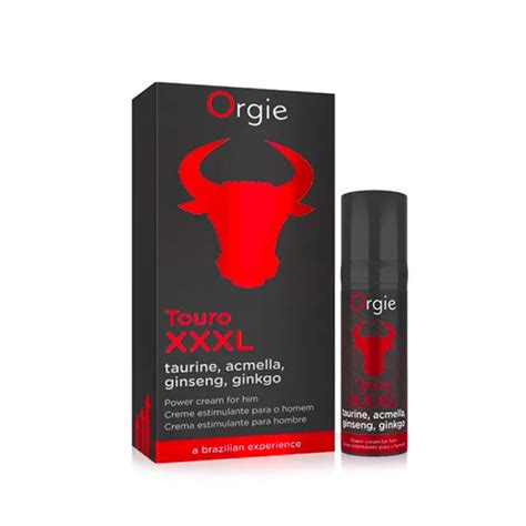 【加強版】葡萄牙orgie Touro Xxxl 男士表現即效增強軟膏（15ml） Jdailymall 男士瑪卡保健專門店