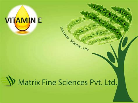 Tocopherol Vs Tocopherol Acetate Pptx