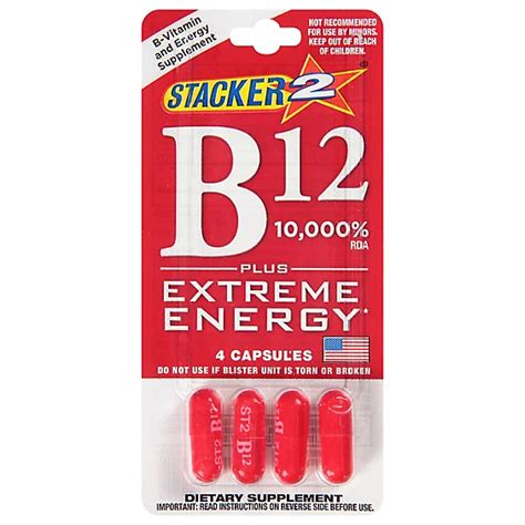 Stacker 2 B12 Extreme Energy 4 Count Safeway