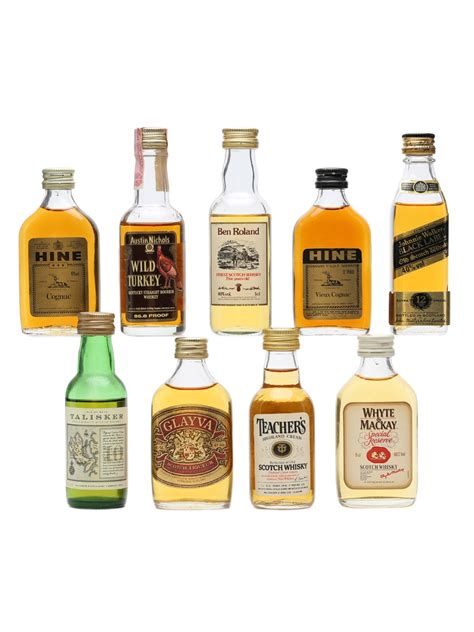9 X Assorted Spirits Lot 1563 Buysell Spirits Online