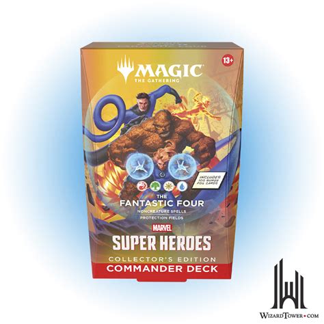 Magic The Gathering Marvel Super Heroes Collector Commander Deck The