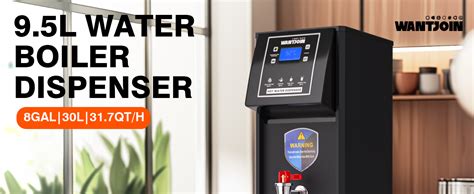 Wantjoin Commercial Water Boiler 30l79galhr Step Heating