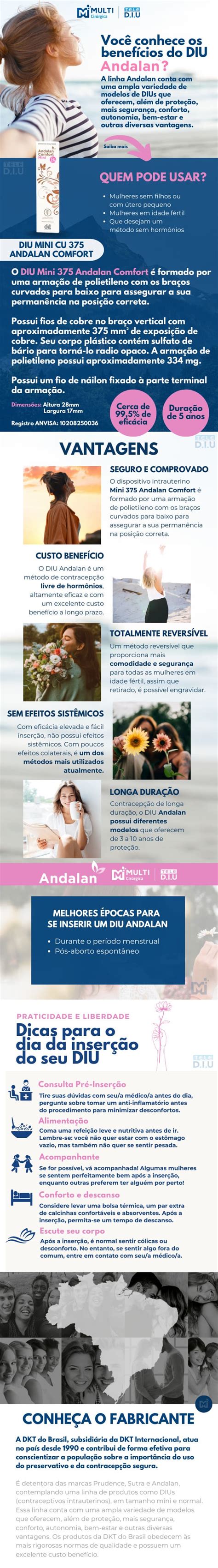 Leve 5 Pague 3 Diu Mini Cu 375 Andalan Comfort Telediu Multi Cirúrgica