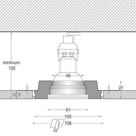 Downlight Section Details