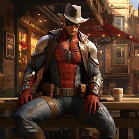 Western Heroes Spiderman By Nostalgicsuperfan On Deviantart