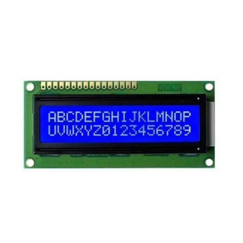 Lcd1602 Parallel Lcd Display With Blue Backlight Roboticsdna