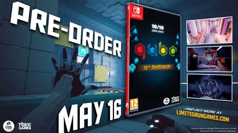 Qube 10th Anniversary Seeing Switch Physical Release