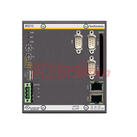 Mx213 Bachmann Mx200 Processor Module