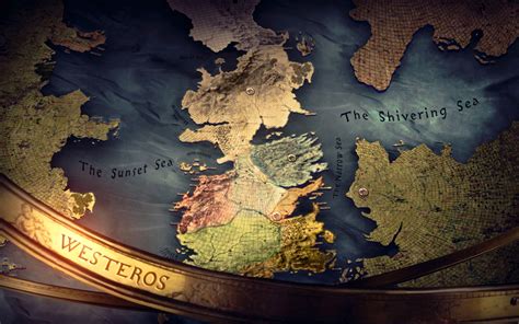 Westeros Map Game Of Thrones Tv Show Wallpaper Wallpaper Hd Movies 4k
