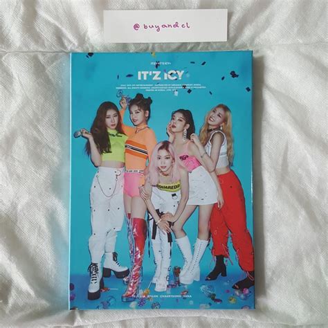Itzy Itz Icy Album Itz Version Sealed With Pre Order Benefits And Group Poster