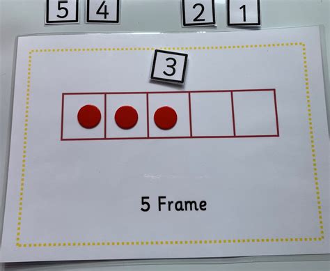 5 Frame Activity With Counters Math Number Bonds 5 Frame Addition