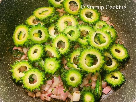 Bitter Gourd Fry Recipe Karela Sabzi Recipe Startup Cooking