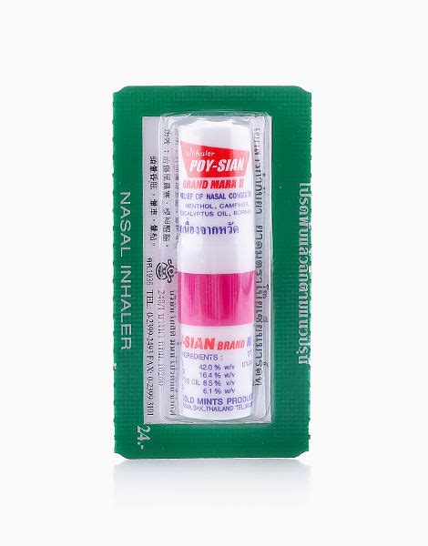 Original Poy Sian 2in1 Inhaler Lazada Ph