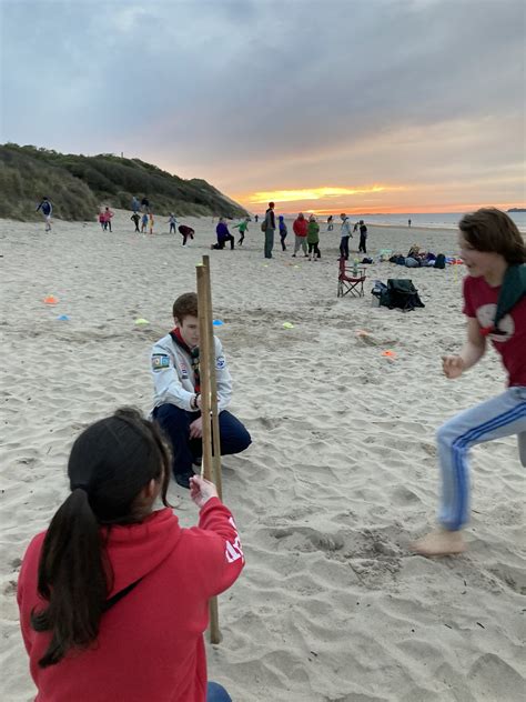 Scouts Beach Athletics And St Georges Day Ballymoney Scout Group
