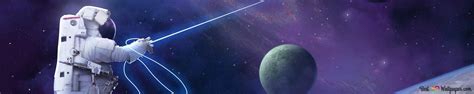 Astronaut Playing Games 4k Wallpaper Download