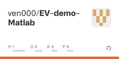 github ven000 ev demo matlab