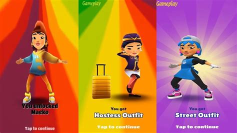Subway Surfers 2019 Vs 2020 Vs 2022 Singapore Vs Bali Shenzhen Maeko All Outfits Unlocked