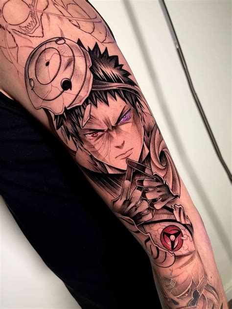 Obito Tattoo Design Photos
