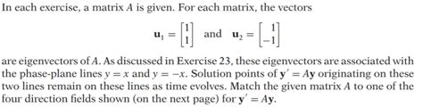 Solved In Each Exercise A Matrix A Is Given For Each Chegg
