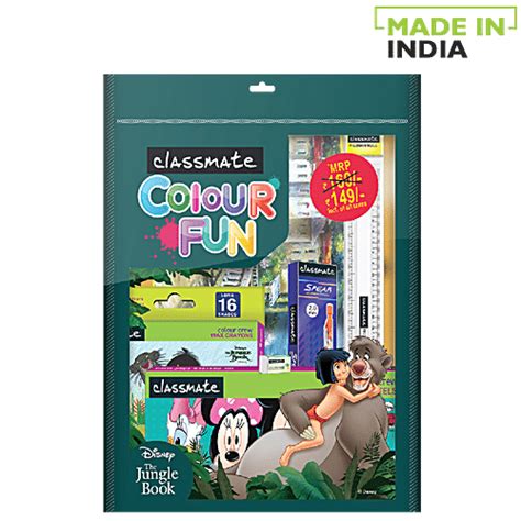 Buy Classmate Combo Kit Stationery Colour Art Fun Online At Best