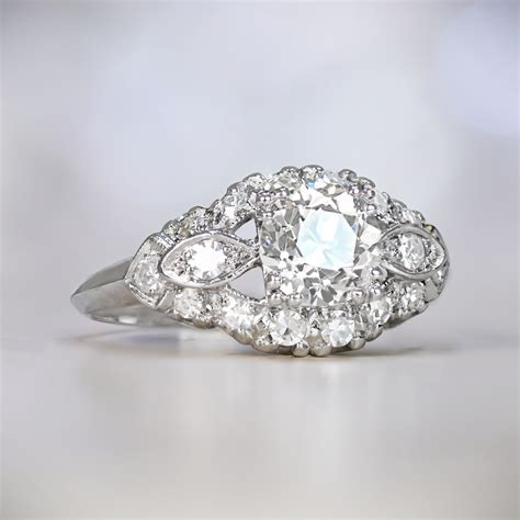 Vanderbilt Ring Estate Diamond Jewelry