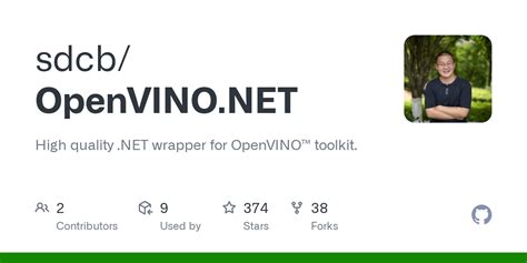 GitHub Sdcb OpenVINO NET High Quality NET Wrapper For OpenVINO Toolkit