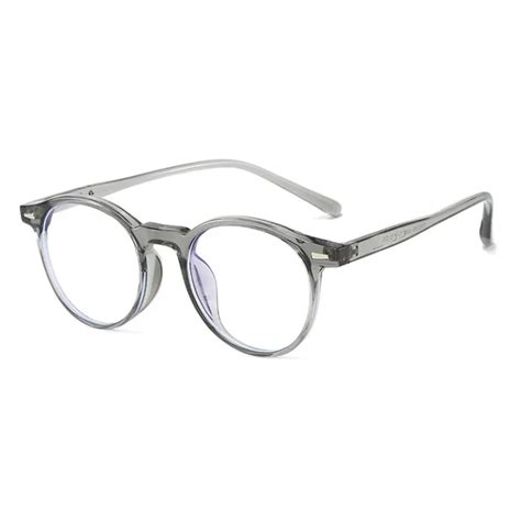 Korea Cute Round Glasses Frame Women Lovely Ins No Makeup Plain Glasses Men Eyewear Cute