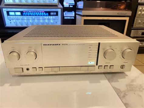 Marantz Pm 64 Mki StÉrÉo Amplifier 100w Ch 110 120 220 240 Volts Gold