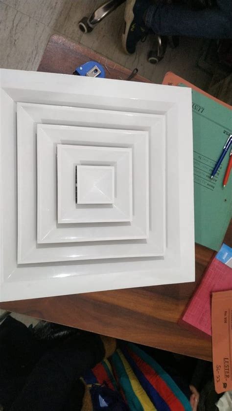 Hvac Ceiling Diffuser For Industrial Use Aluminium At Rs 790piece In