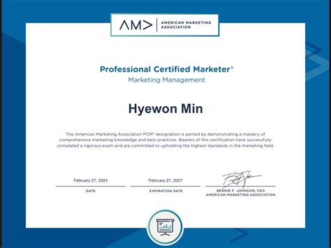 Hyewon Min On Linkedin Marketing Certifiedmarketer Ama Professionaldevelopment…