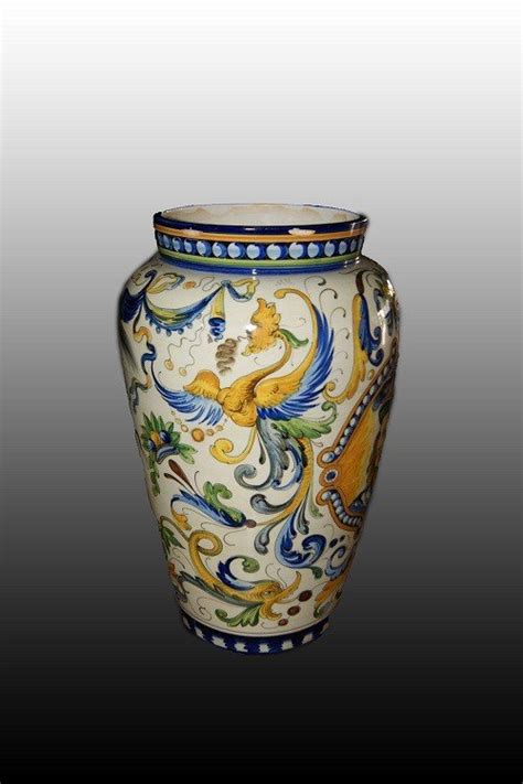 Proantic Superb Italian Vase From The Early 1900s In Neo Renaissance