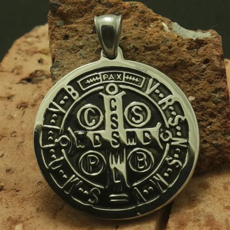 18g Cspb Cssml Ndsmd Saint Benedict Of Nursia 316l Stainless Steel