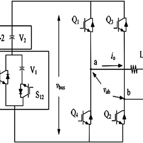 Single Phase Five Level Inverter Circuit Schematic In Simulink