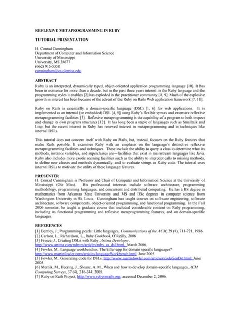 Simple Ruby Dsl Techniques Big Project Impact Pptx