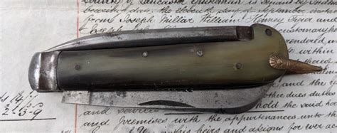 James Tidmarsh Excelsior Very Rare 1880ssheffield Army Knife Very Rare