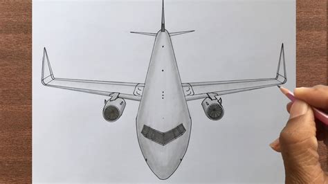 How To Draw An Airplane In 1 Point Perspective Youtube