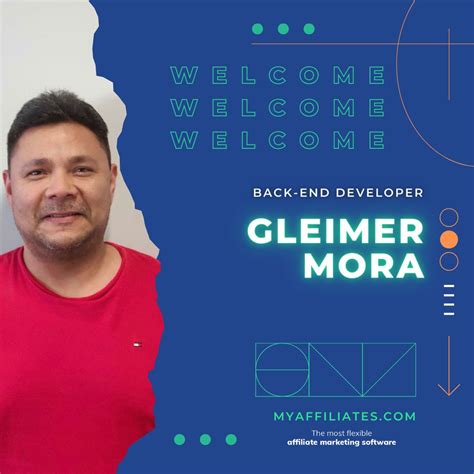 Myaffiliates On Linkedin Welcomegleimer Newteammember Backenddeveloper Myaffiliates