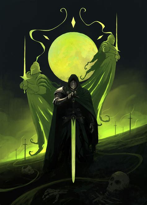 Green Knight Cr4sh4rt The Green Knight Artwork Green Knight